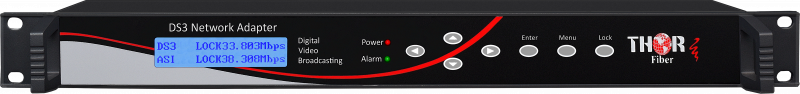 ASI to DS3 converter and DS3 to ASI link - Thor Broadcast
