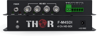 SDI over fiber -4 channel - Thor Broadcast